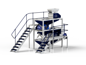 MM1500S - 1500 kg/h Stacked Mill - Maizemaster